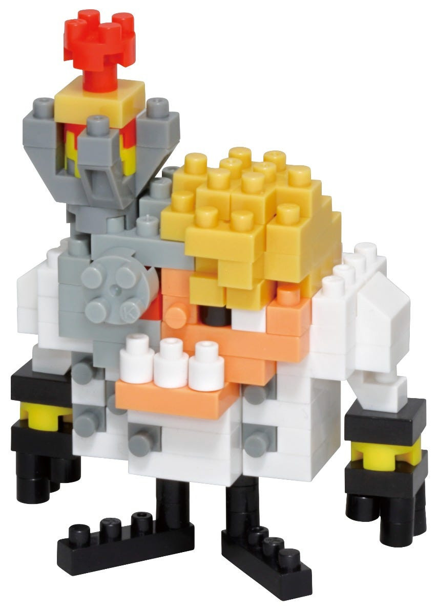 Nanoblock Crash Bandicoot Dr. N.Gin Character Collection Building Block ...