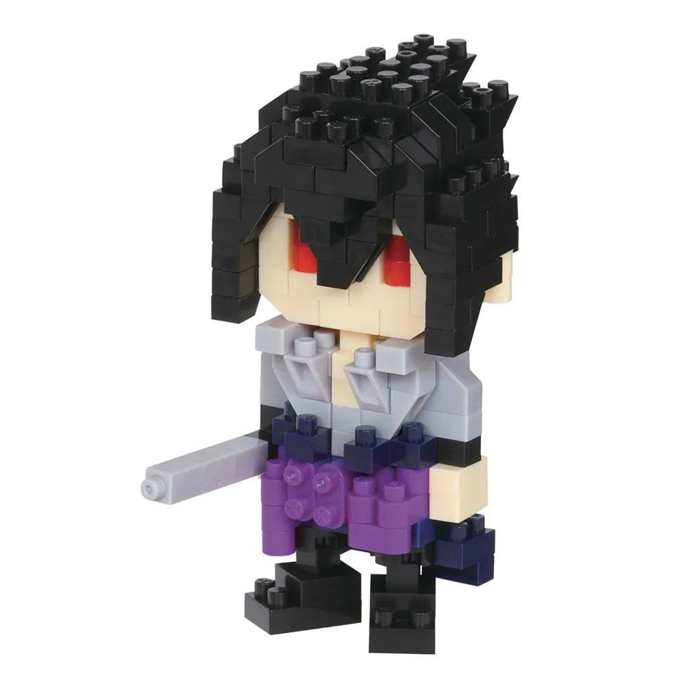 Nanoblock Naruto Shippuden Sasuke Uchiha Character Collection Building ...