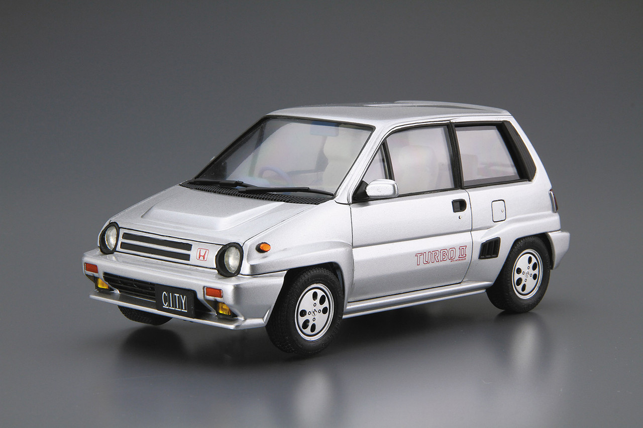 Aoshima 1/24 Model Car #60 Honda E-AA City Turbo II '85 - Andy's Hobby ...