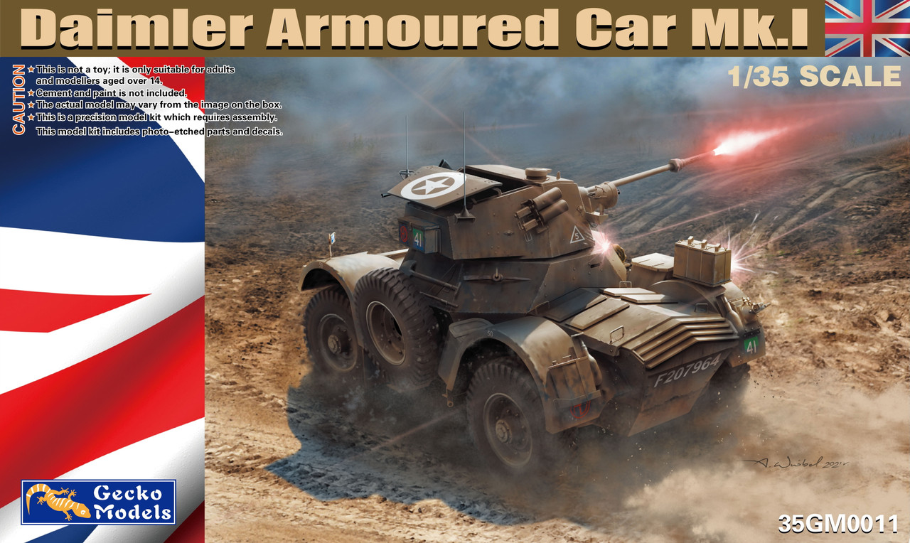 Gecko1/35 Daimler Armored Car Mk.I