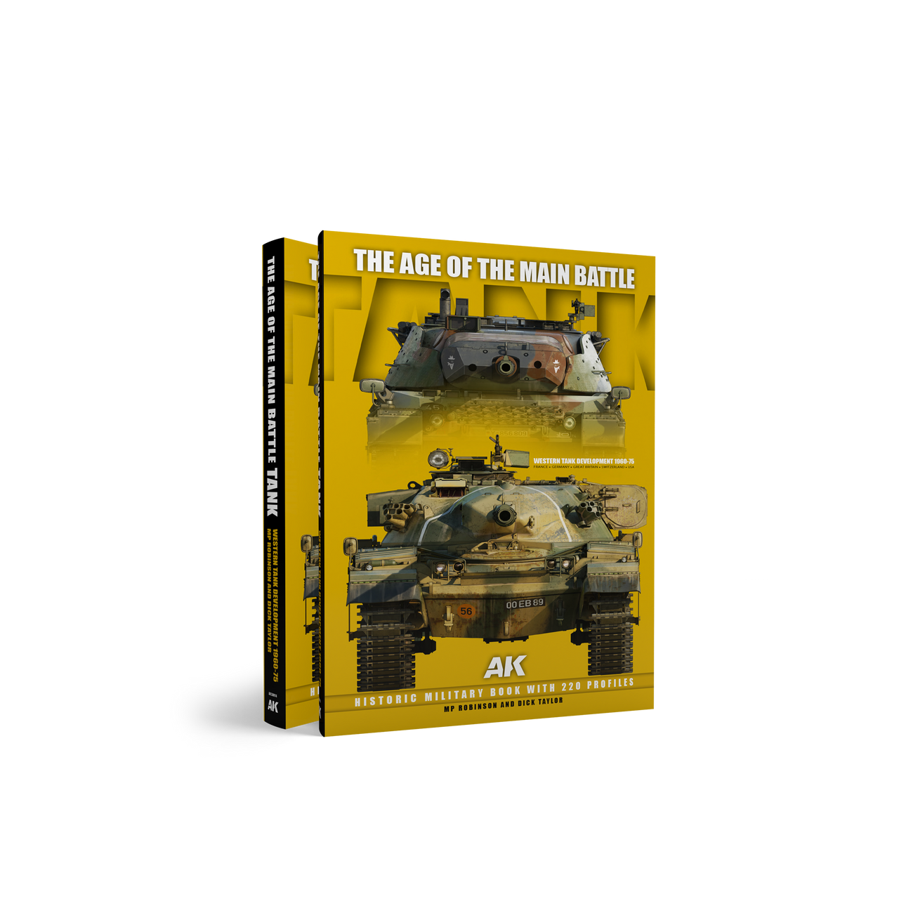 AK Interactive The Age of the Main Battle Tank (Historic Military Book ...