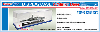 Master Tools Display Case w/ Mirror Base 501x149x146mm WxL Display Case ...