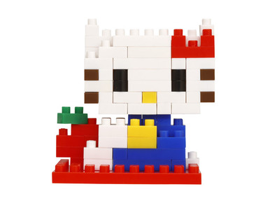 Nanoblock Sanrio Hello Kitty Character Collection Building Block Figure ...