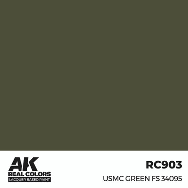 AK Interactive Real Colors USMC Green FS 34095 17 ml. - Andy's Hobby ...