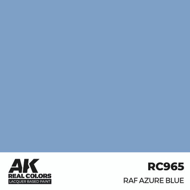 AK Interactive Real Colors RAF Azure Blue 17 ml. - Andy's Hobby ...