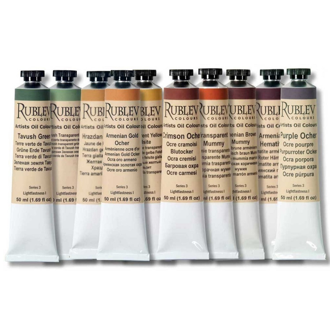 Rublev Oil Paints - Single Pigment - Free Shipping in the UK