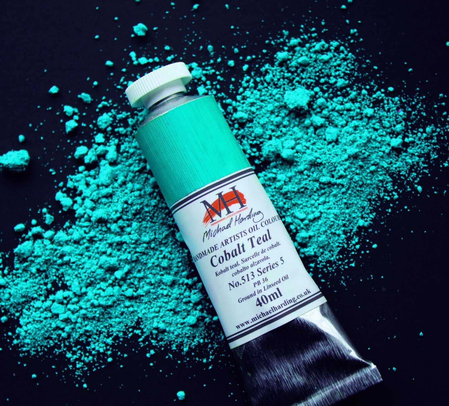 Cobalt Teal - Michael Harding Oil Paint - Supreme Paint