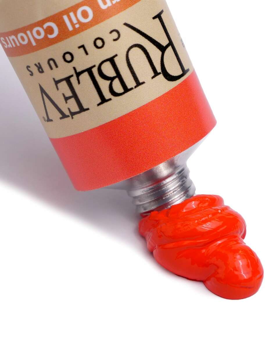 Orange Molybdate Oil Paint Rublev - Supreme Paint