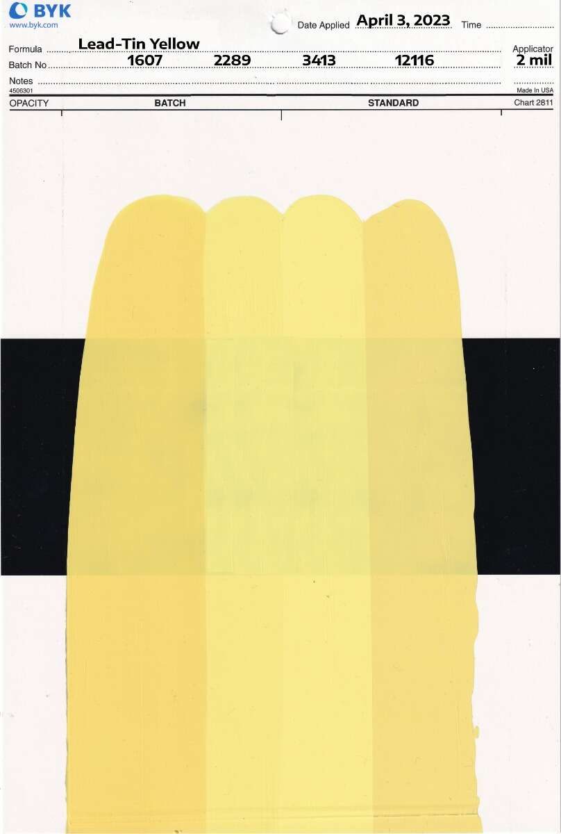 Lead Tin Yellow Oil Paint - Rublev Oil Paint - Supreme Paint