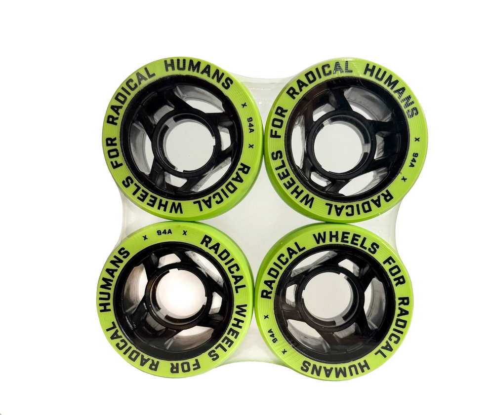 Wicked Skatewear | Radical Wheels - Spores (4-Pack)