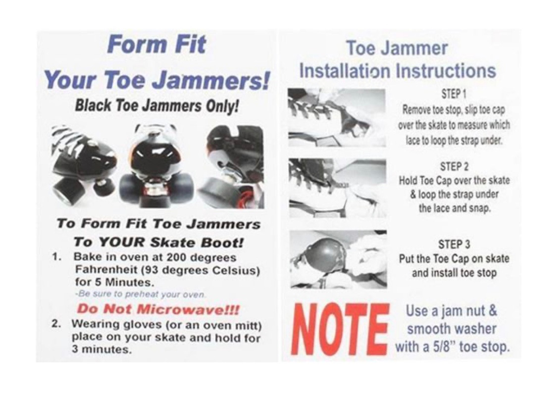 Wicked Skatewear | Sure-Grip Toe Jammers