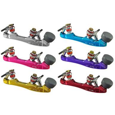 Wicked Skatewear | Atom Pilot Falcon Color Quad Skate Plates