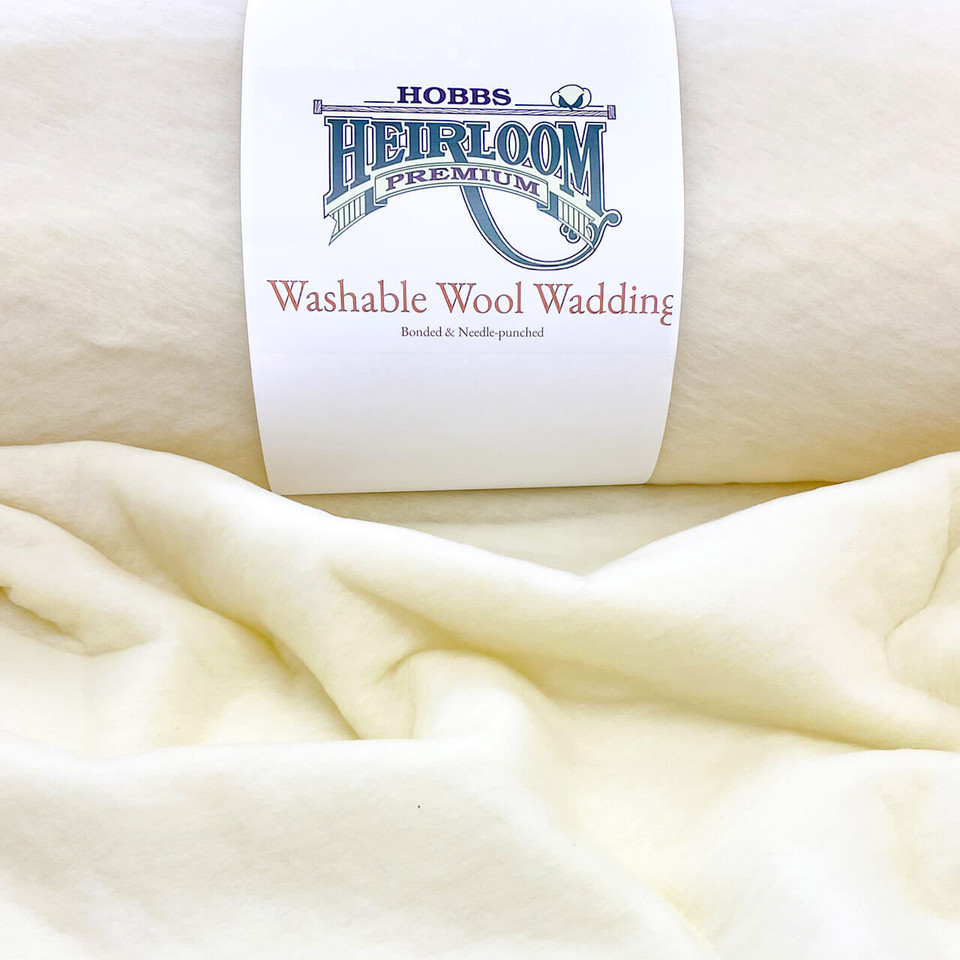 Heirloom Natural 100% Wool Wadding | 108” Wide