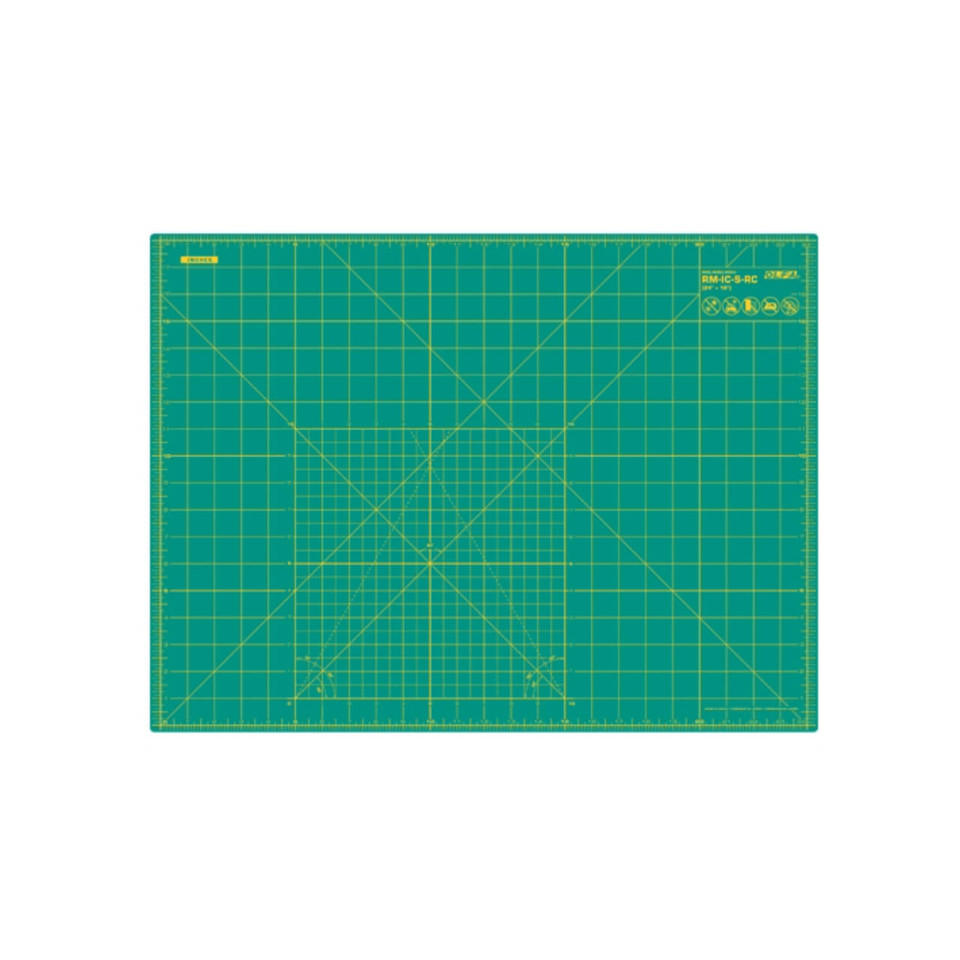 OLFA A2 Self-Healing Double-Sided Cutting Mat – 24 x 18 Inches