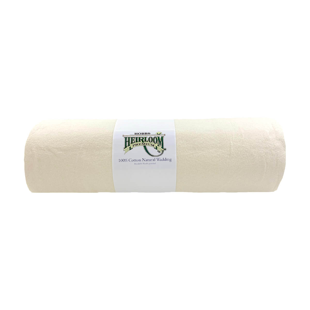 Heirloom Premium 100% Natural Cotton Wadding 96" x 7.5 metres
