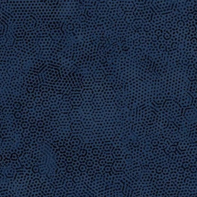 Andover Dimples Midnight Hour - Dark Blue Quilting Fabric