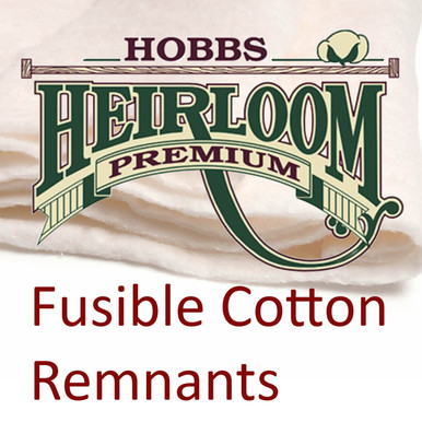 Heirloom Premium Fusible Quilt Wadding Remnants - Eco-Friendly Craft ...