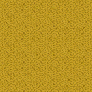 Andover Fabrics Little Gems Grellow Floral Dot