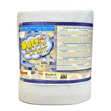 Warm Company Soft & Bright Queen Size 90" x 108" Polyester Quilt ...