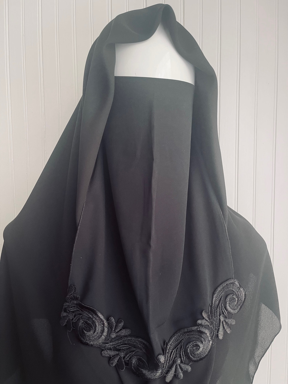 The Beauty of Lace Half Niqabs: A Fashion Statement-Al-Mujalbaba Hijabs
