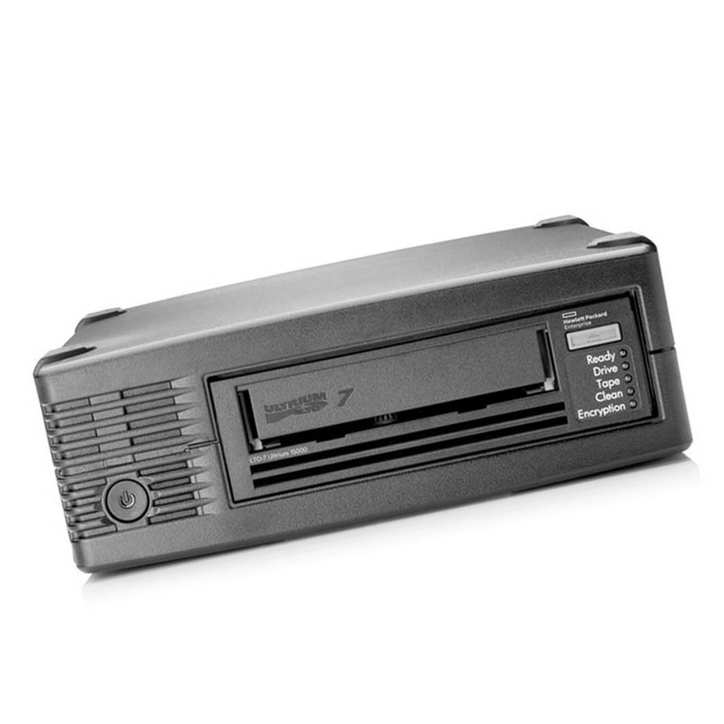 HPE LTO Ultrium 15000 External SAS LTO-7 Tape Drive BB874A
