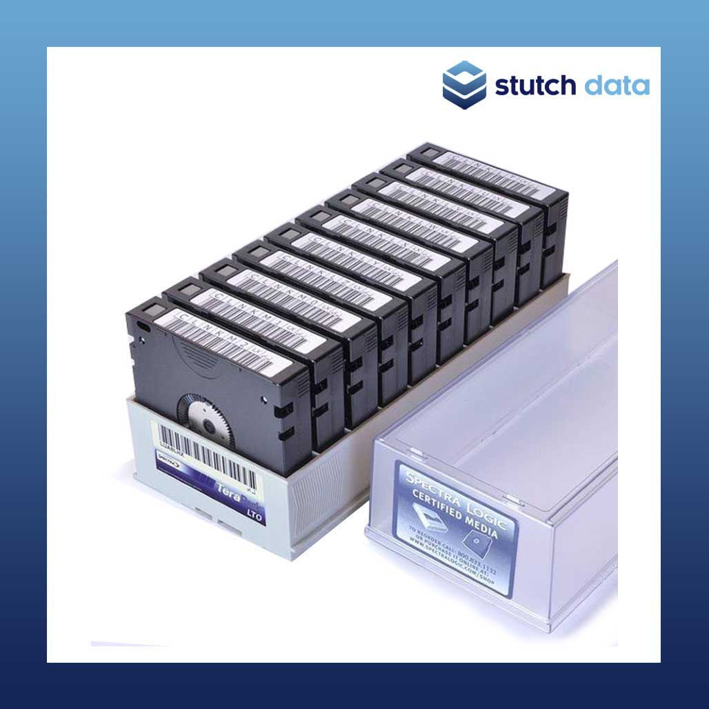 Tri-Optic LTO Custom Tape Barcode Labels - sheet of 20 labels