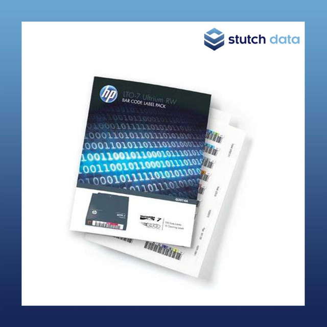 Tri-Optic LTO Custom Tape Barcode Labels - sheet of 20 labels