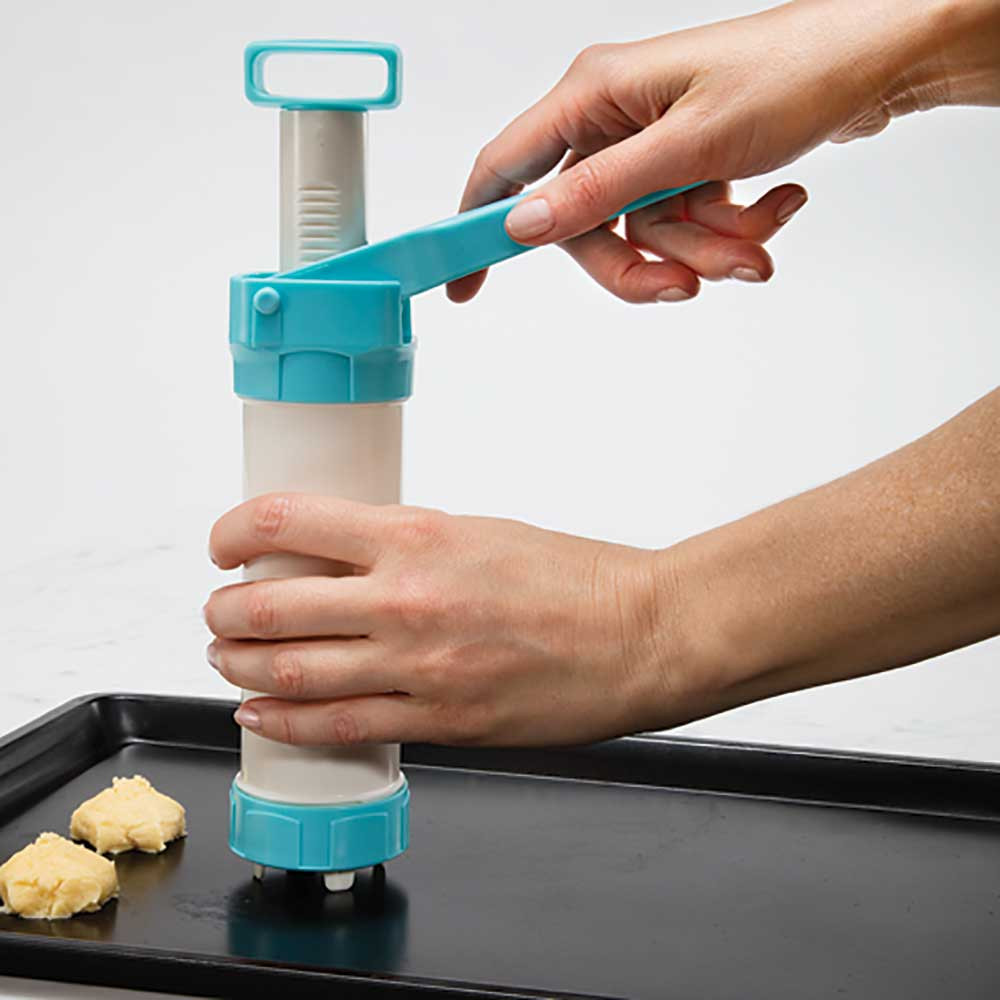 Easy Action Cookie Press & Food Decorator – spritz cookies, cheese straws