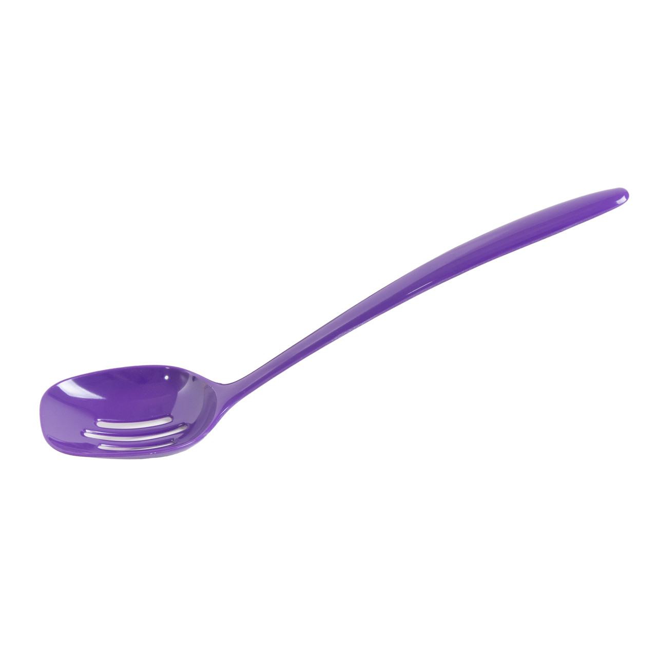 Melamine Slotted Spoon, 12" - Gourmac