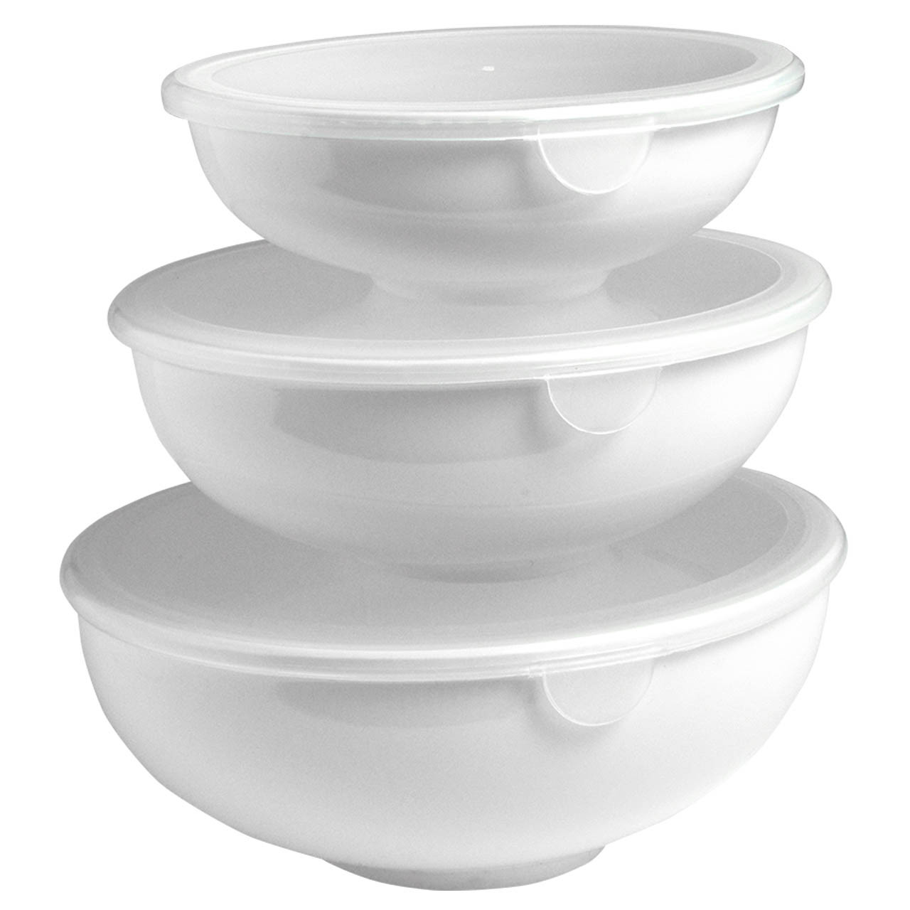 Prep Bowl Set with Lids - 2 oz., 4 oz., 8 oz.