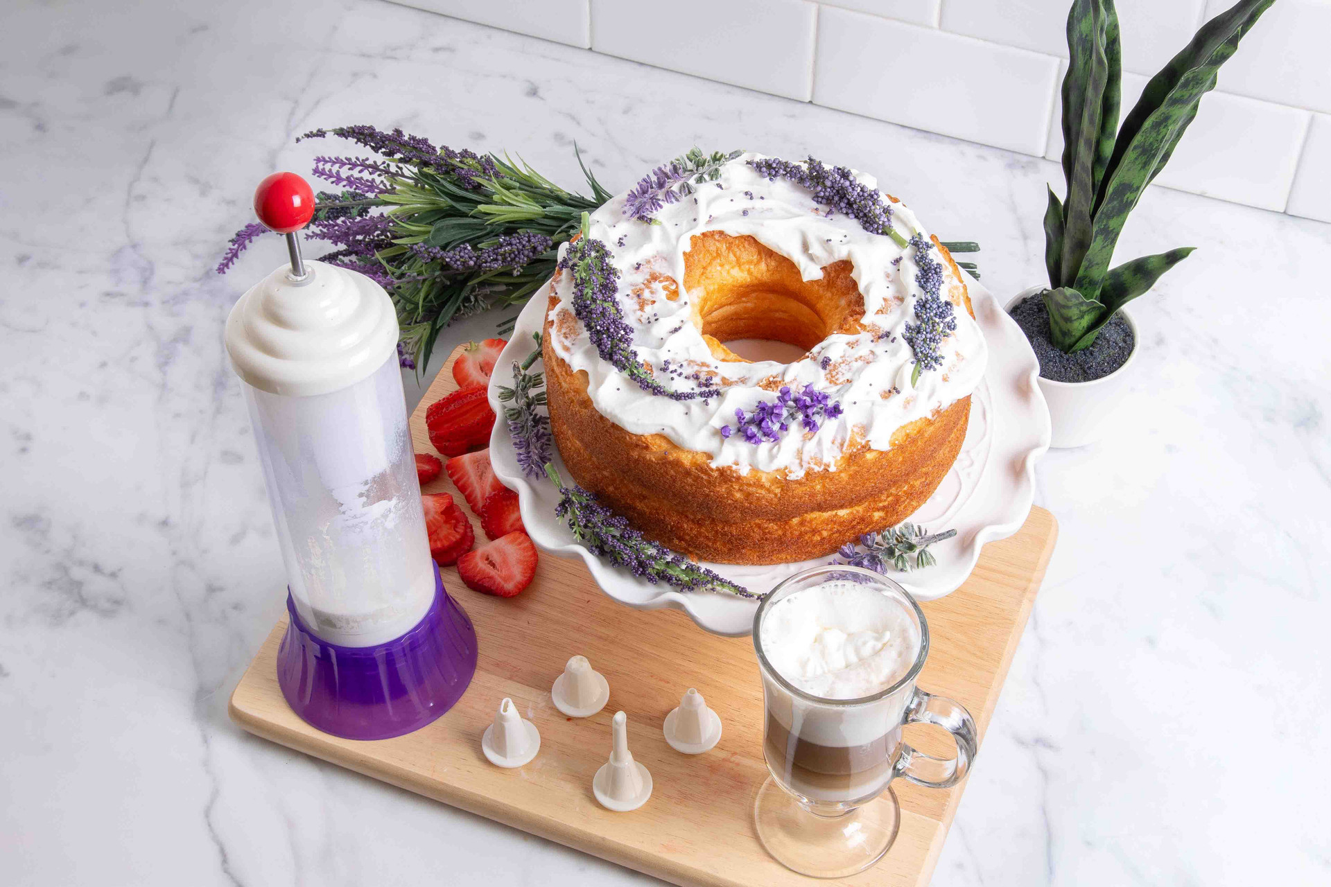 Quick Whip® Whipped Cream Maker and Milk Frother