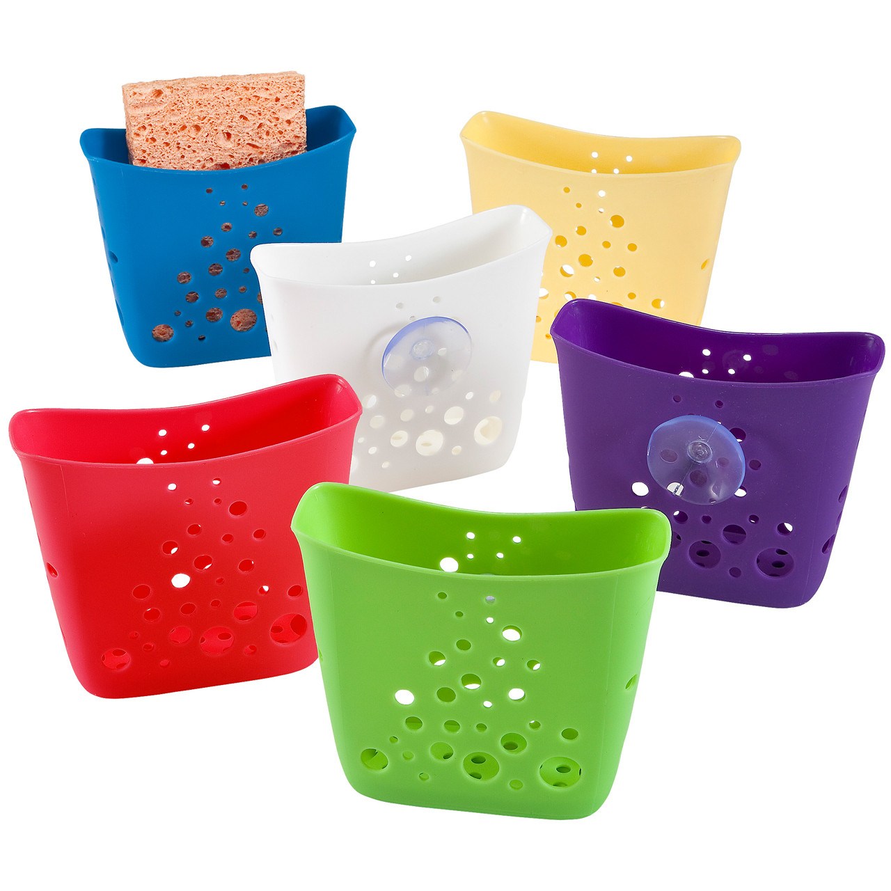 Sponge Station - Sponge Caddy Storage with Suction Cup