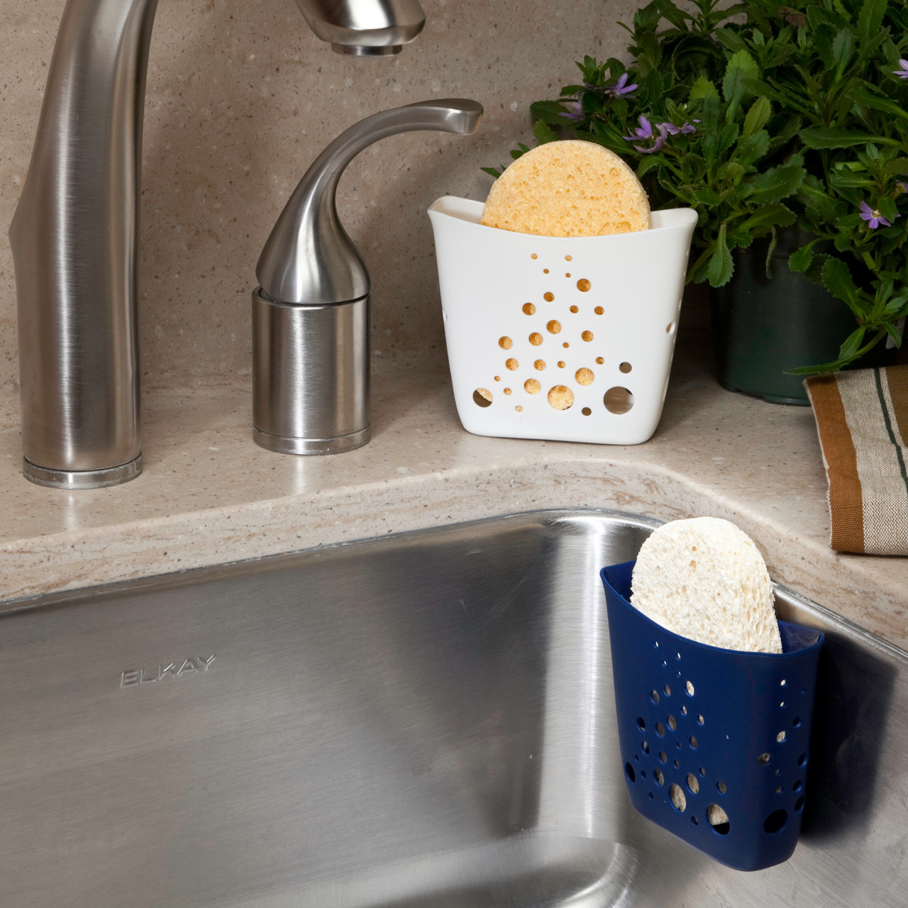 Sponge Station - Sponge Caddy Storage with Suction Cup