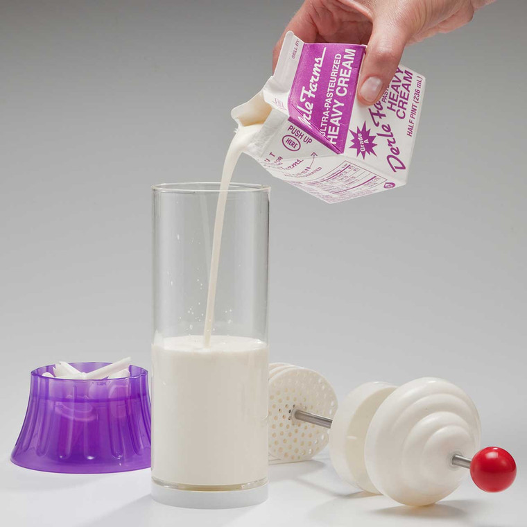 Quick Whip® Whipped Cream Maker and Milk Frother