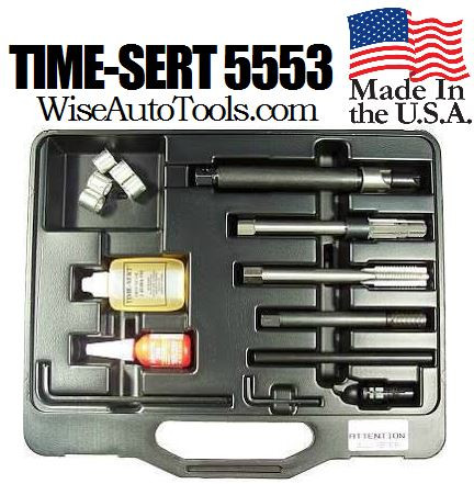 TIME-SERT 5588 Triple Oversize Spark Plug Thread Repair Add-on Kit ...