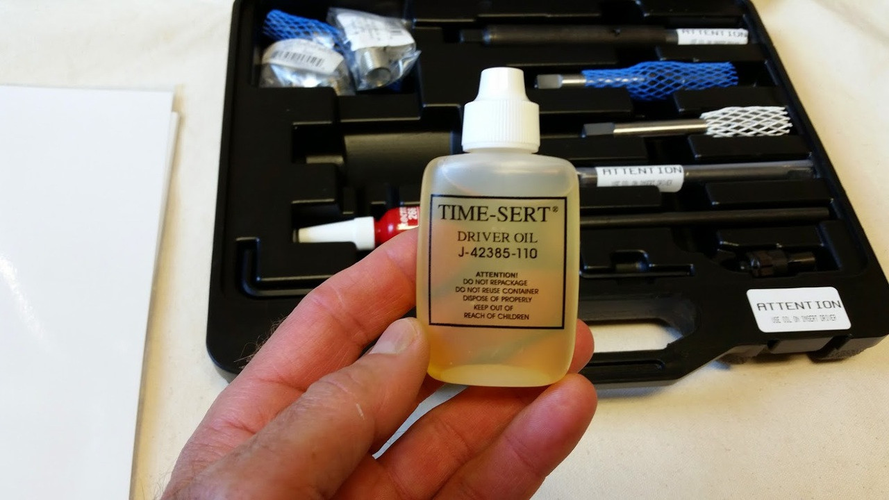 TIME-SERT 5600 Triple Over-Size For Spark Plug Thread Repair Kit - Wise ...