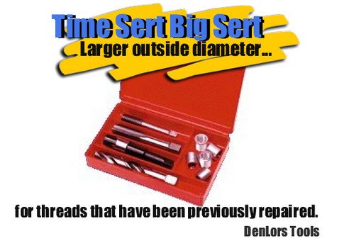 TIME-SERT 5812 Big-Sert Metric Thread Repair Kit M8x1.25 - Wise Auto ...