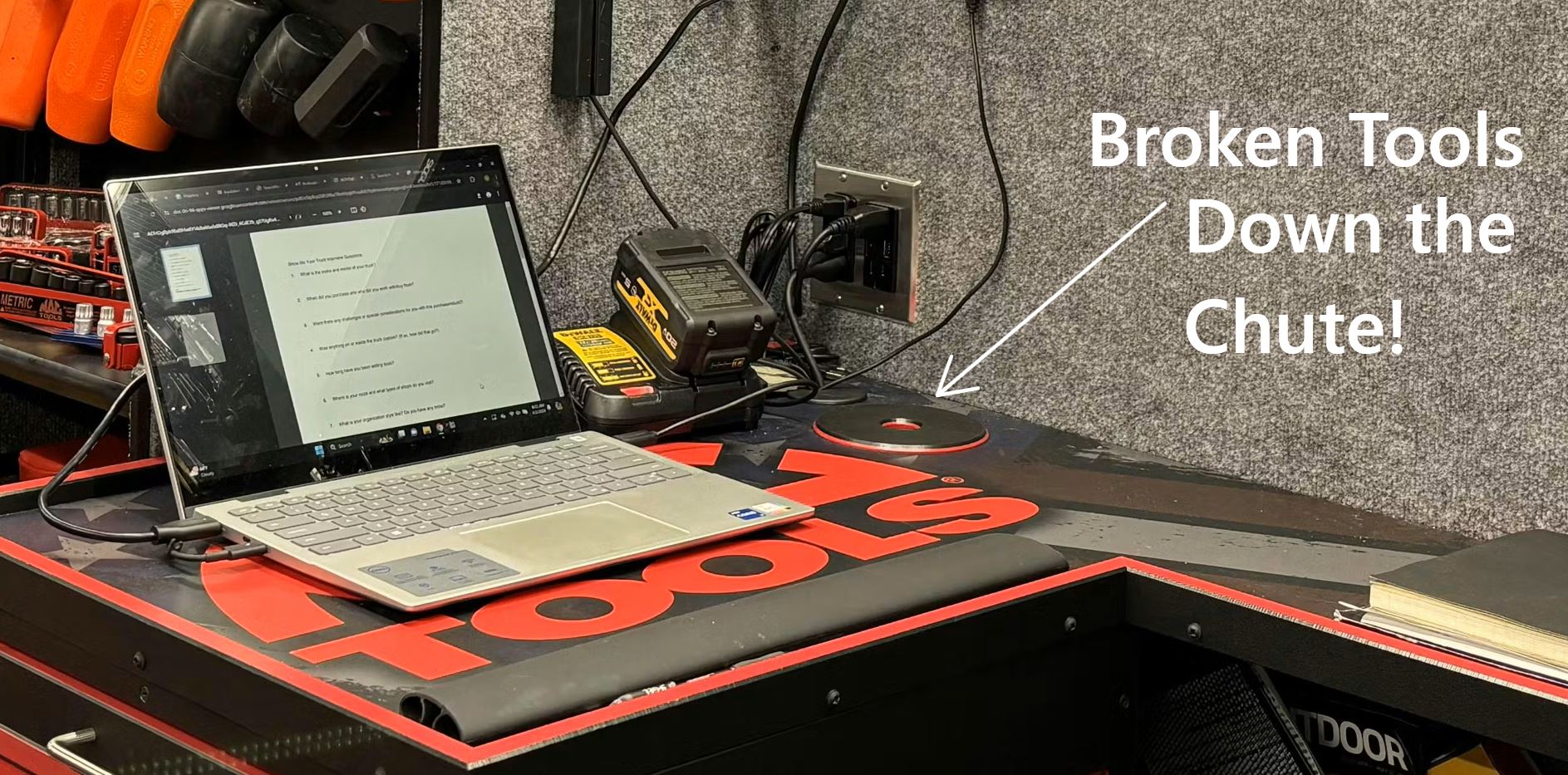 Mac Tools Down the Chute? - Wise Auto Tools LLC