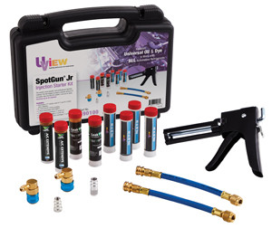 UV390100 Spotgun Jr R134/R1234yf Oil/Dye Starter Kit - Wise Auto Tools LLC