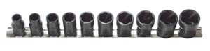 TRTSFS5010B 10 Piece 1/2" Drive SAE Turbo Socket Set - Wise Auto Tools LLC