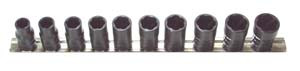 TRTSMS5010B 10 Piece 1/2" Drive Metric Turbo Socket Set - Wise Auto ...