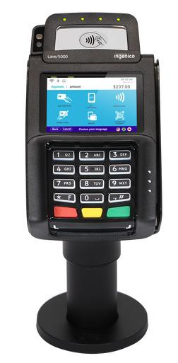 Ingenico Lane 5000 Touchscreen Pin Pad for TriPOS Direct Lower