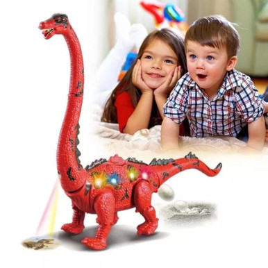 Brachiosaurus Remote Control RC Transformer Dinosaur Dino Robot LED