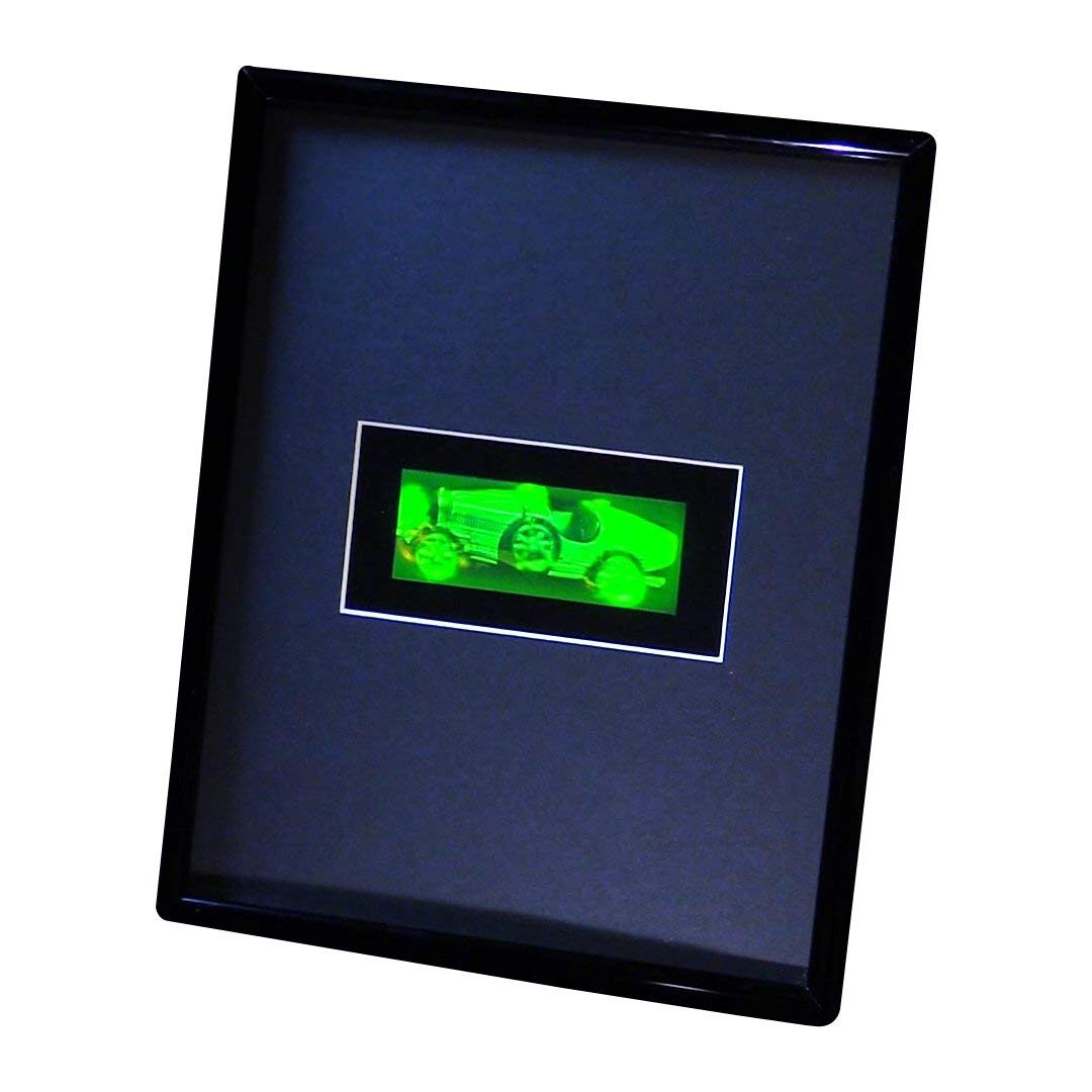 3D Bugatti Car 2 Channel Hologram Picture (FRAMED), Collectible ...