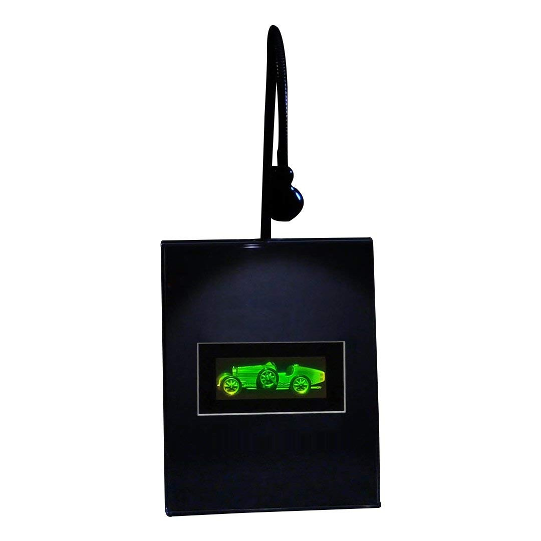 3D Bugatti Car 2 Channel Hologram Picture (LIGHTED DESK STAND ...