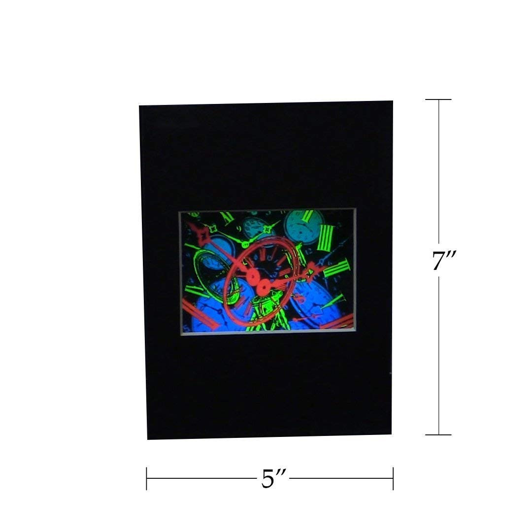 TIME Hologram Picture (MATTED), 3D Collectible Embossed Type Animated ...