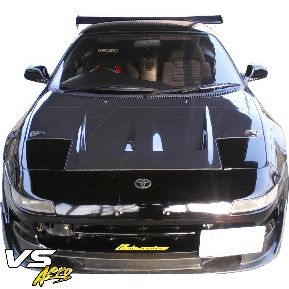 VSaero Carbon Fiber DRAC Super Front Lip Valance > Toyota MR2 SW20 1991 ...