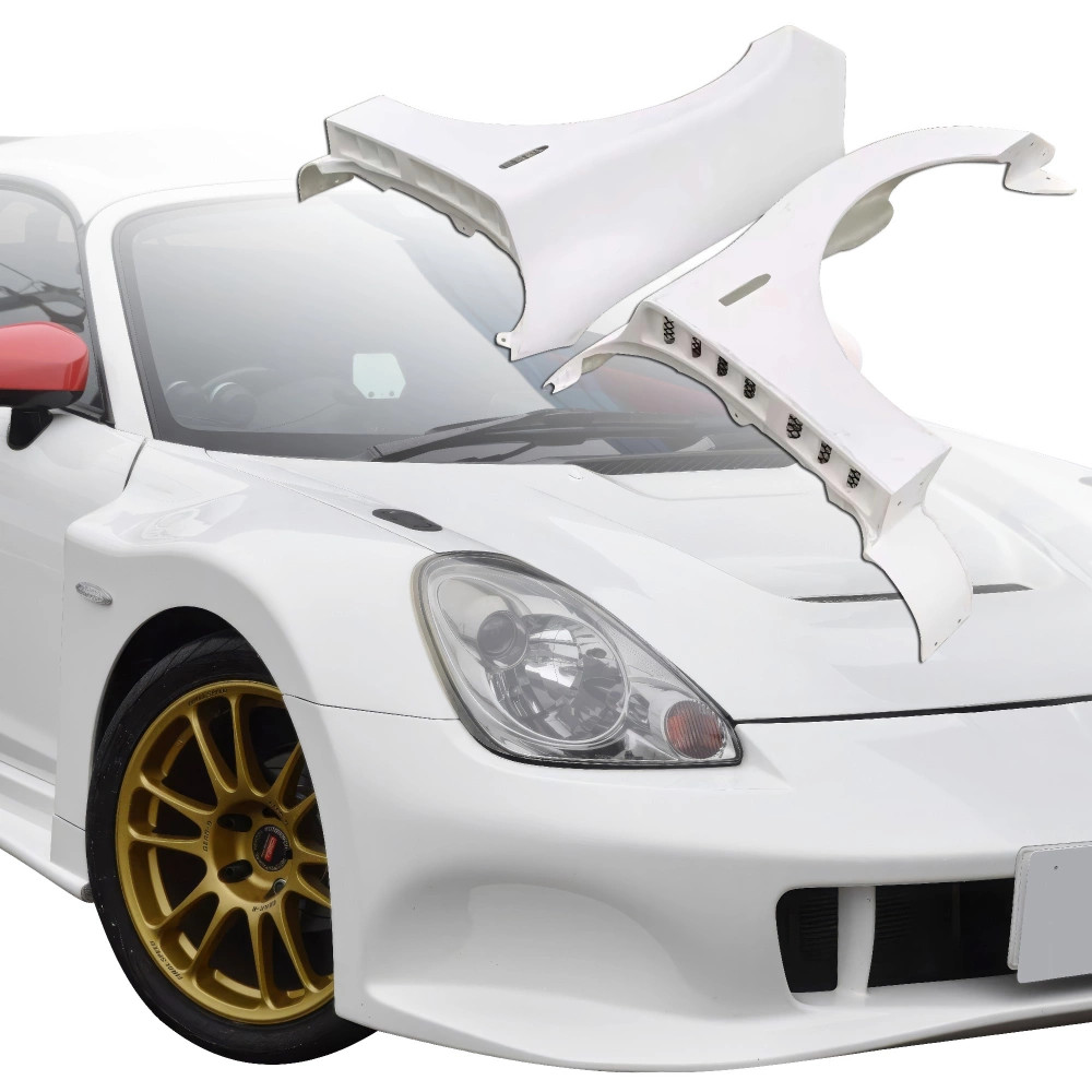 ModeloDrive FRP RLES Wide Body Fenders (front) > Toyota MRS MR2 Spyder ...