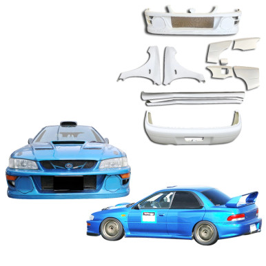 ModeloDrive FRP LS WRC 98 Wide Body Kit 13pc > Subaru Impreza (GC8 ...