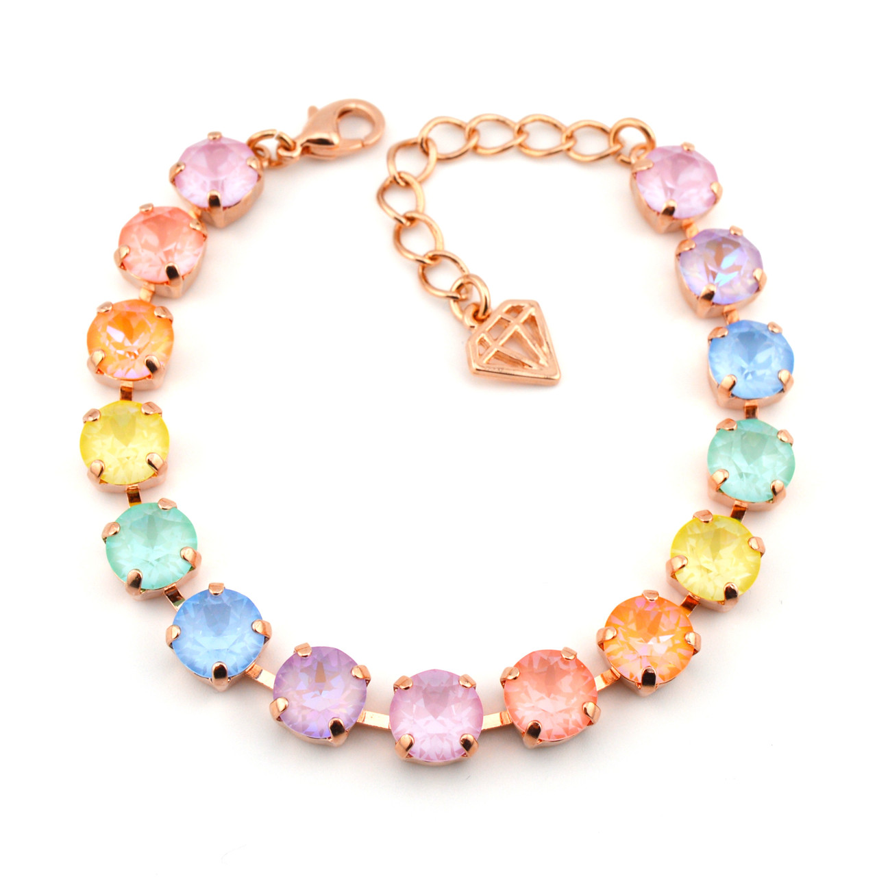 Pastel Prism 8mm Crystal Jewelry